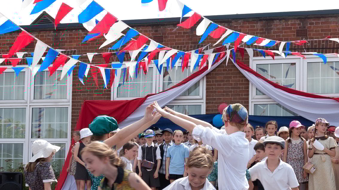 Knaphill school celebrates 75 years with trip through time ...