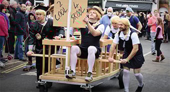 Pram-racing pros dressed to impress | wokingnewsandmail.co.uk