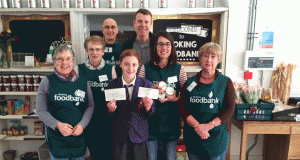 Isobel makes a splash for grateful Woking Foodbank | wokingnewsandmail ...