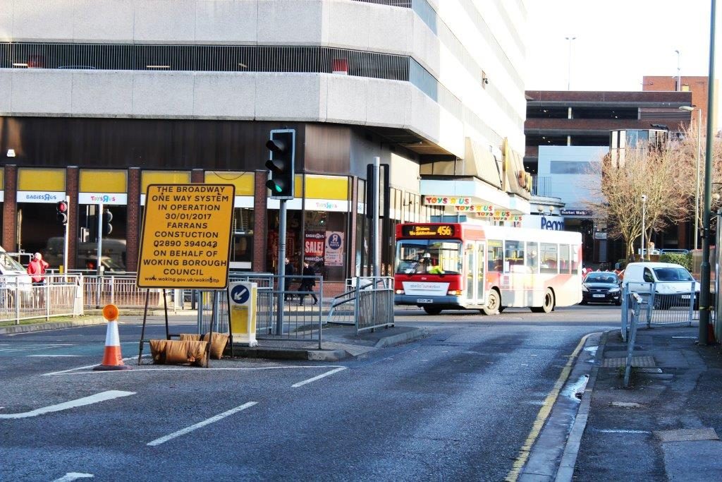 Months of disruption for Woking motorists | wokingnewsandmail.co.uk