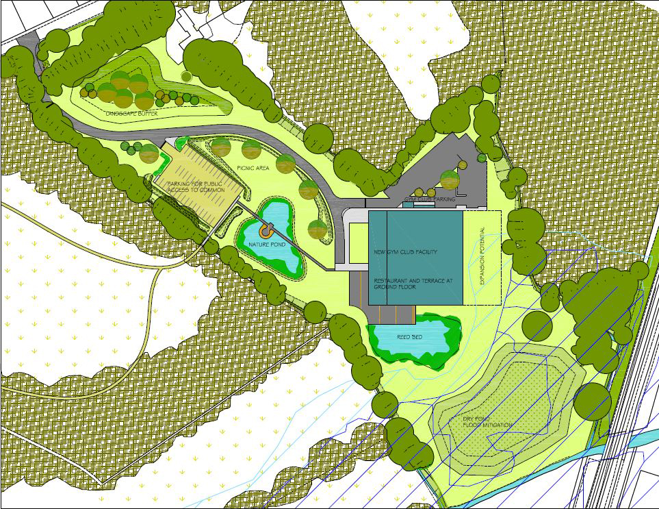 Smarts Heath Common - plan for new sports complex | wokingnewsandmail.co.uk