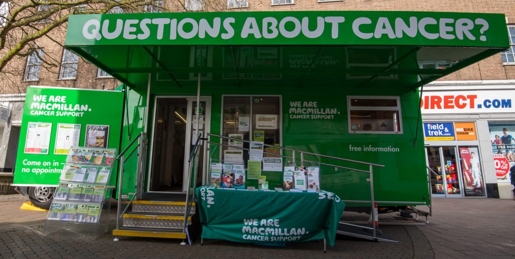 Macmillan Cancer Support bus comes to Woking | wokingnewsandmail.co.uk