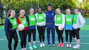 Netball star back at Gordon’s School | wokingnewsandmail.co.uk