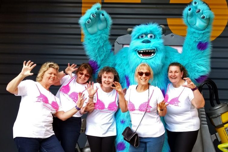 Disney characters help Sarah to walk the walk | wokingnewsandmail.co.uk