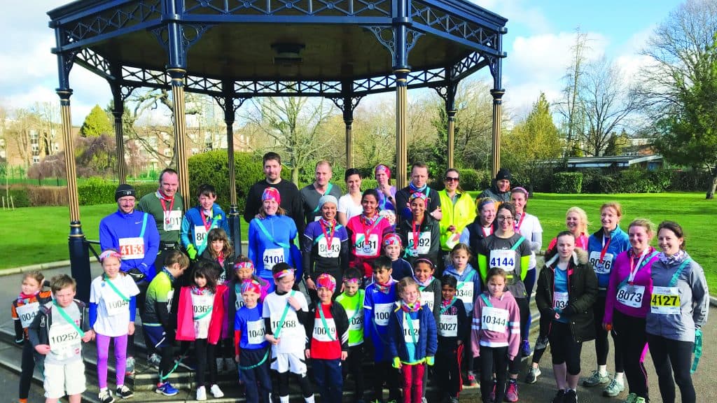 Knaphill schools raise £3,700 for defibrillators in Surrey Half ...