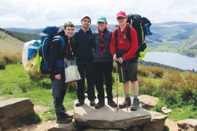 Woking scouts complete gruelling Brecon Beacon hike | wokingnewsandmail ...