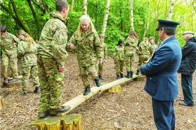 Gordon's School CCF cadets stand up to inspection | wokingnewsandmail.co.uk