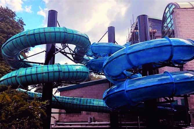 Official launch for new flumes at Pool in the Park on Saturday ...