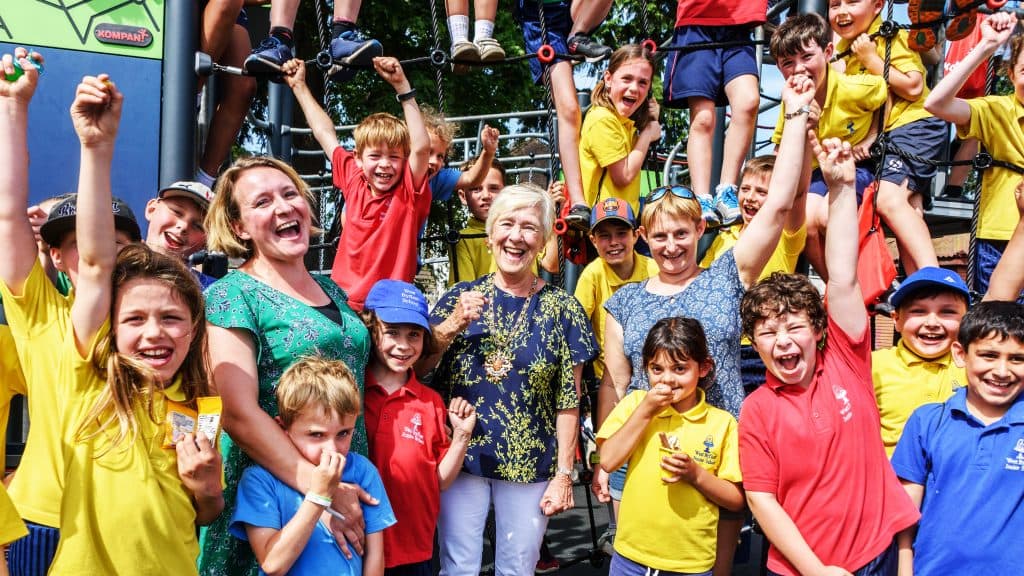 West Byfleet playground extended | wokingnewsandmail.co.uk