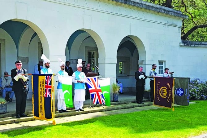 Muslim soldiers honoured at special service | wokingnewsandmail.co.uk
