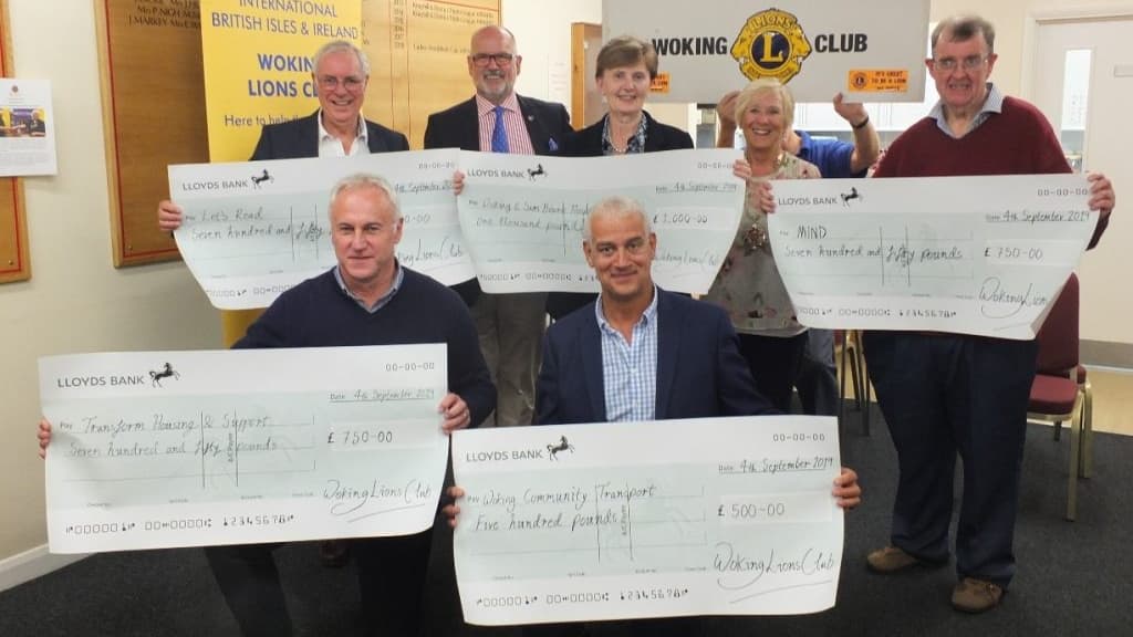 Woking Lions host celebration of Martian Race for charity ...