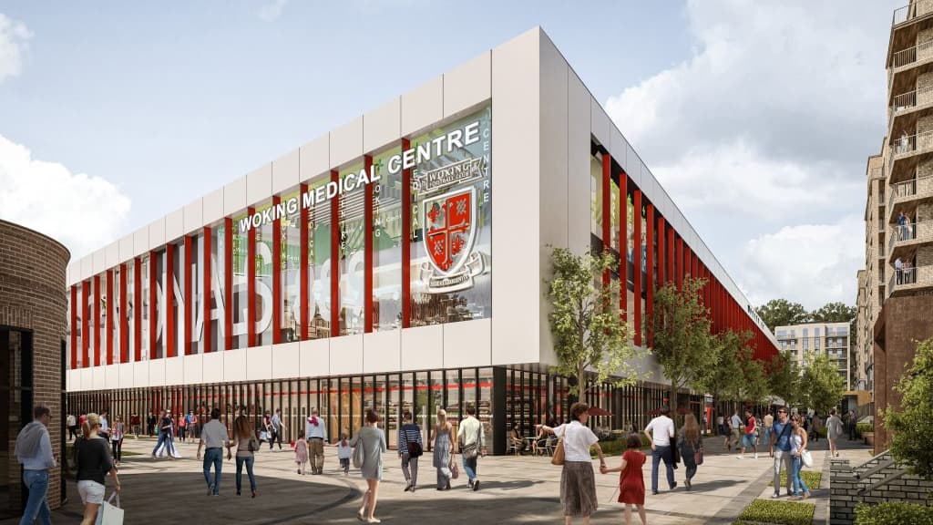 Revised stadium plans on show to public | wokingnewsandmail.co.uk