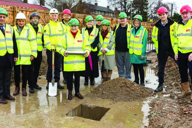 Mayor of Woking plants Sheerwater time capsule | wokingnewsandmail.co.uk