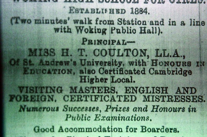 Return to the original Woking High School | wokingnewsandmail.co.uk