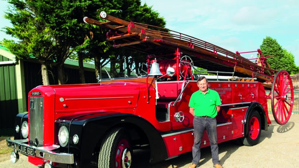 Fire engine restored after devastating blaze | wokingnewsandmail.co.uk