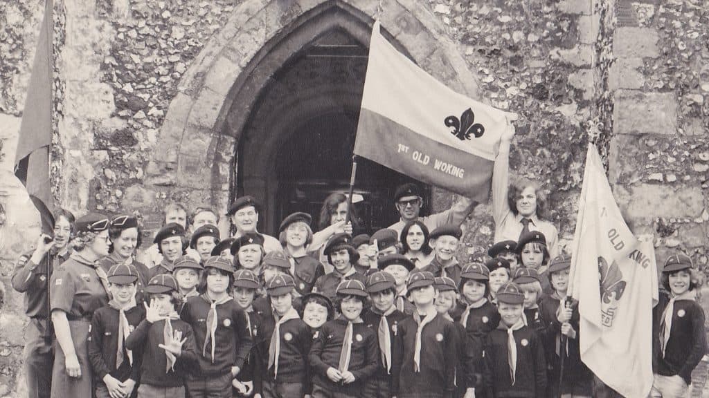 Seventies Scouts all smiles on Remembrance Day | wokingnewsandmail.co.uk