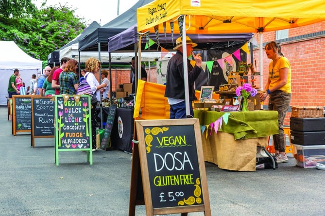 Woking’s first vegan market declared a success | wokingnewsandmail.co.uk