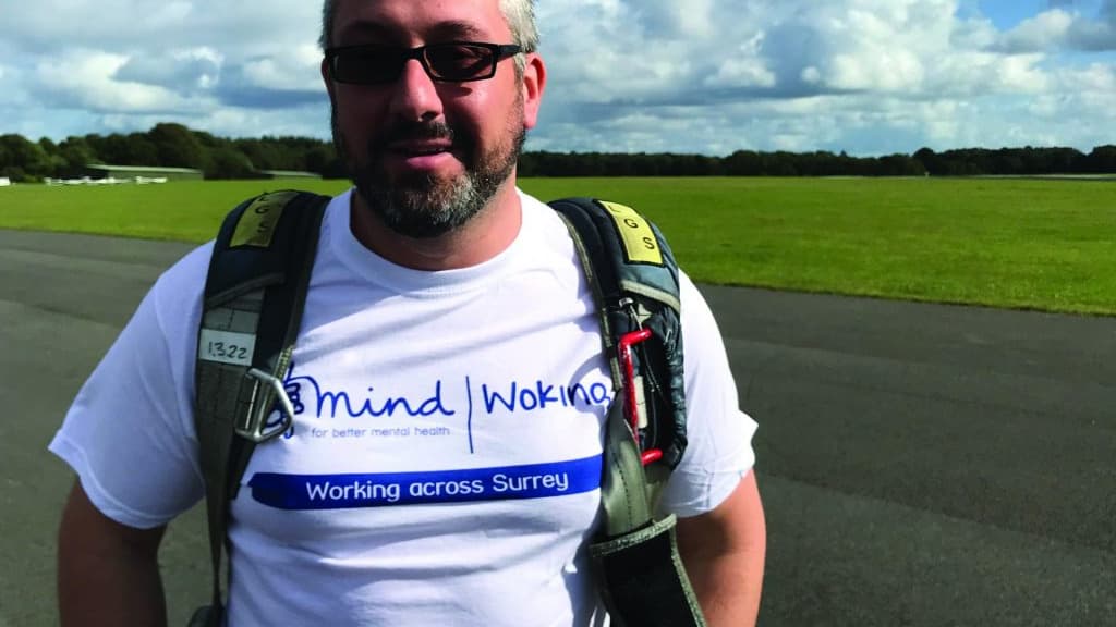 Mayor takes leap of faith to support Woking Mind | wokingnewsandmail.co.uk