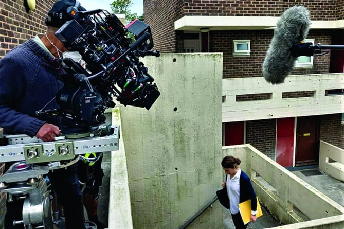 Flats are film set for creepy new drama | wokingnewsandmail.co.uk