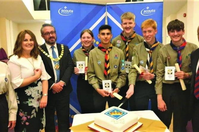 Double awards for hard-working Explorer Scouts | wokingnewsandmail.co.uk