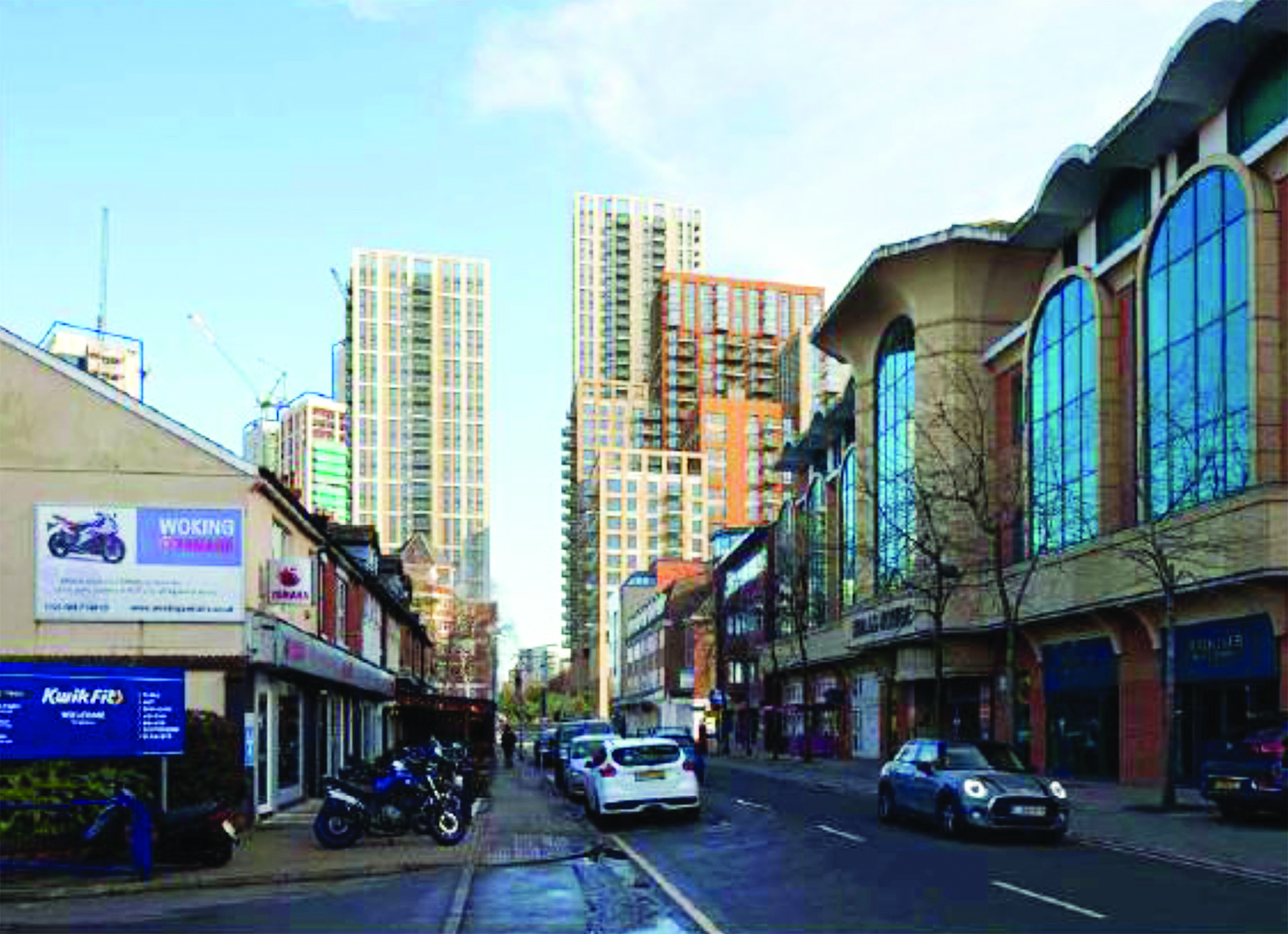 Go-ahead given for five more tower blocks in town centre ...