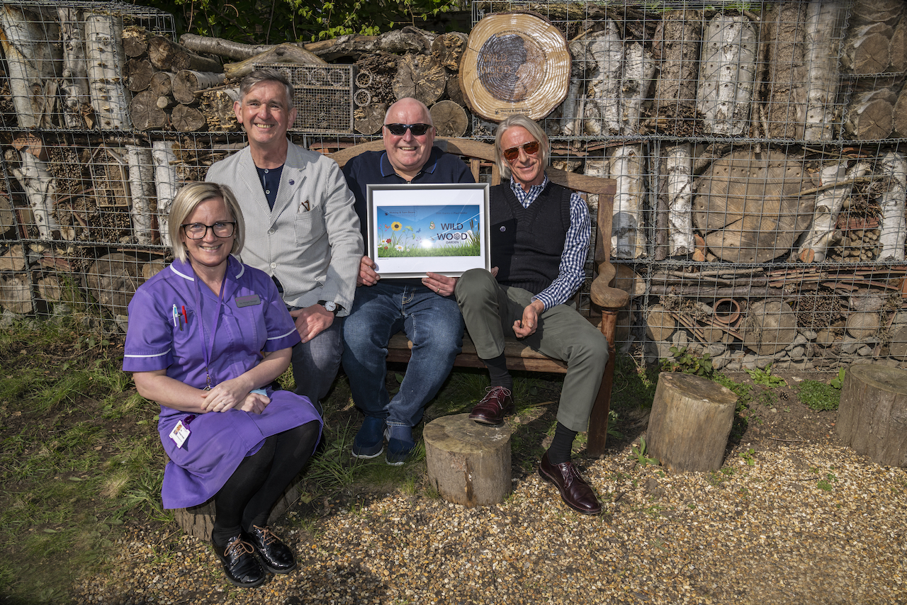 Music legend renames hospice wildlife garden | wokingnewsandmail.co.uk