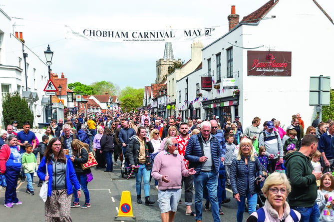 Chobham Carnival will distribute up to £10,000 in grants ...