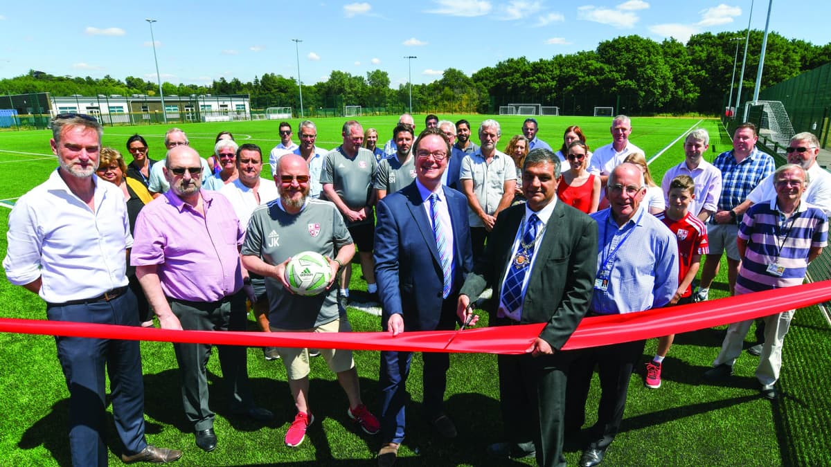 Official opening for community sports hub | wokingnewsandmail.co.uk