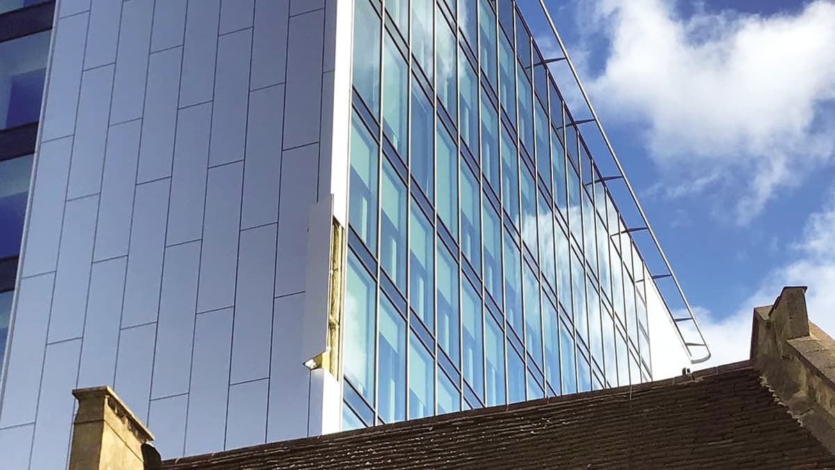 Falling panel forced closure of town centre walkway | wokingnewsandmail ...