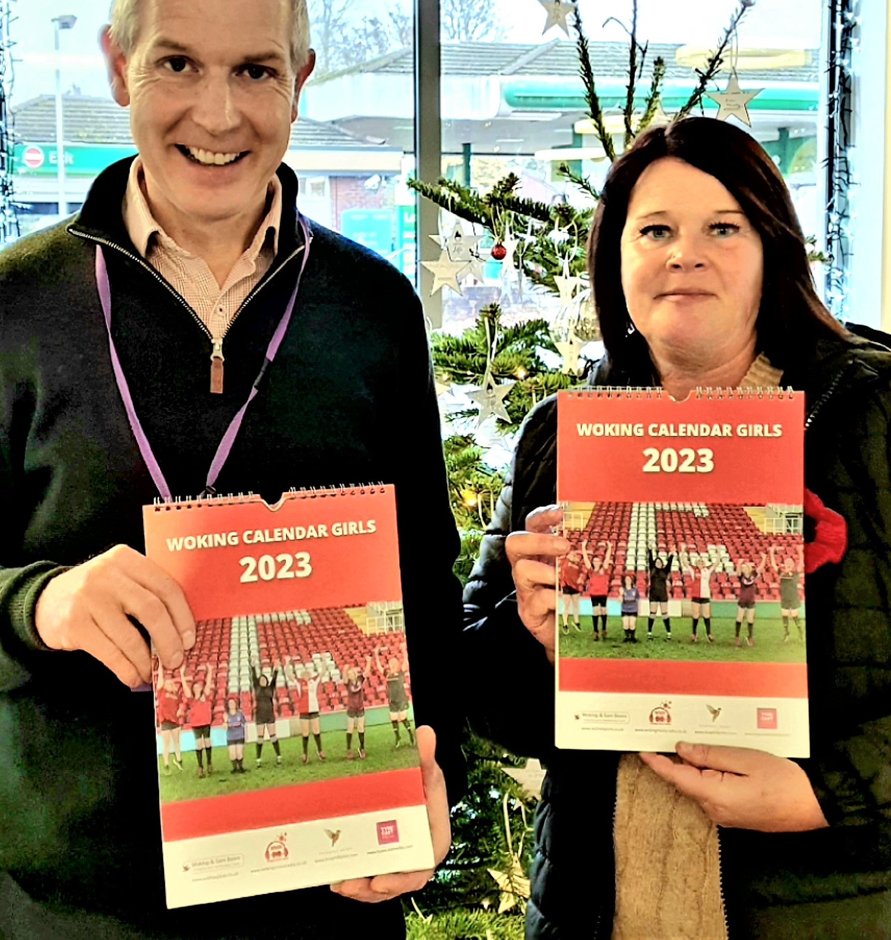 Woking Calendar Girls are on the ball for charity | wokingnewsandmail.co.uk