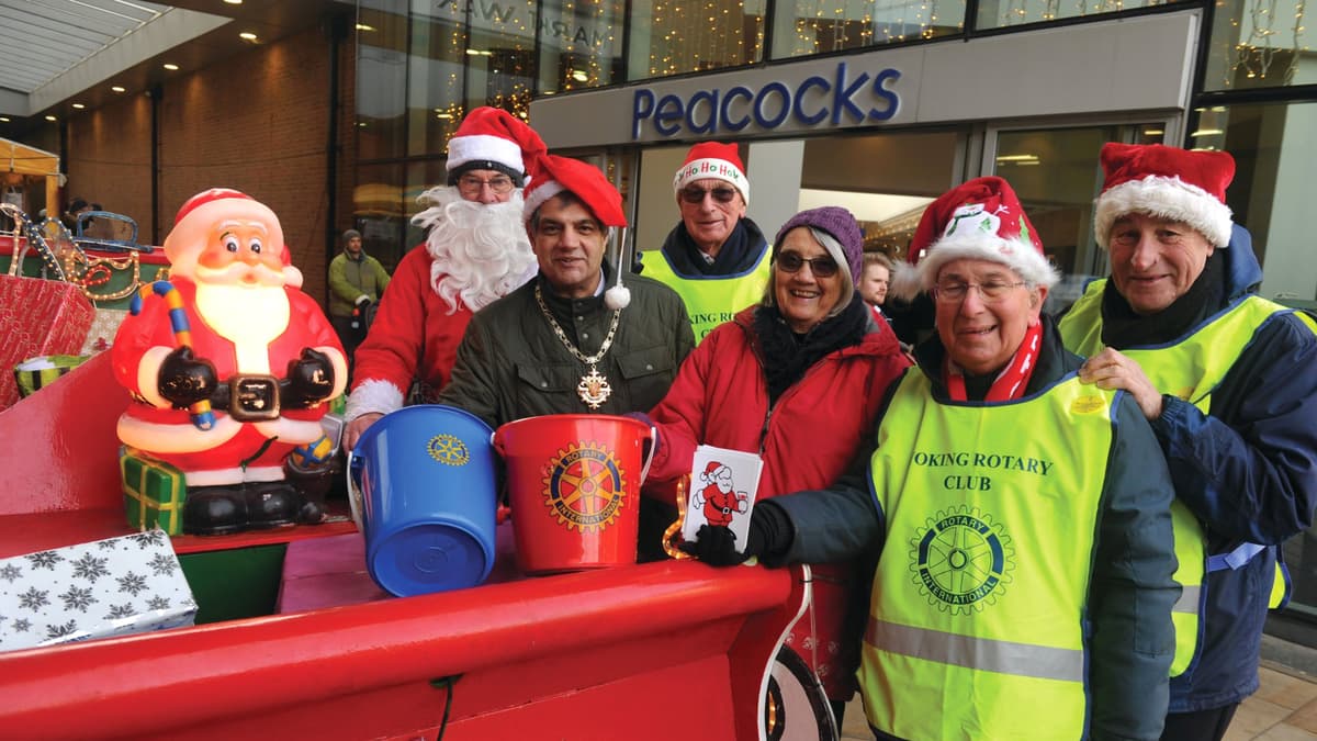 People 'extremely generous' for Rotary collection | wokingnewsandmail.co.uk