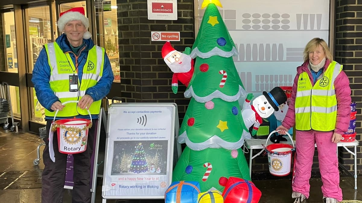 Letter: Thank you, Woking, for all your generous donations ...