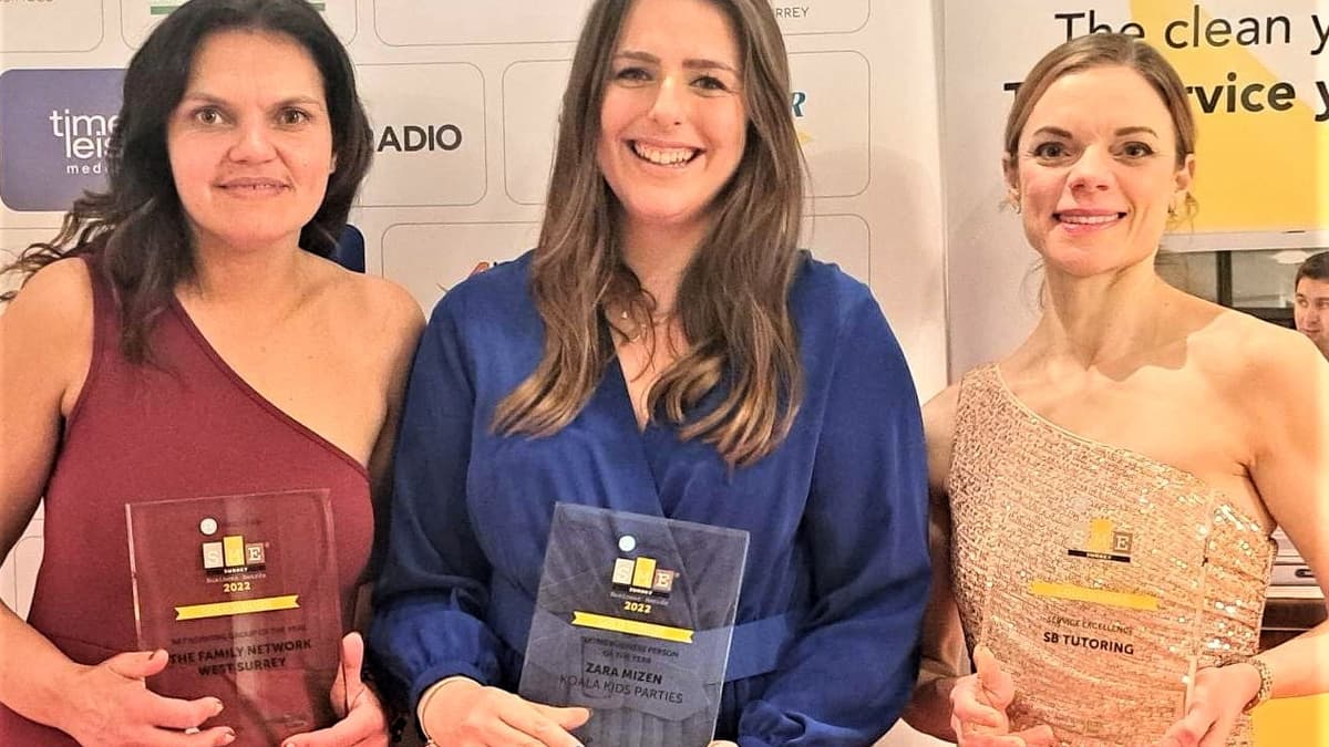 Success for Woking businesswomen in SME Surrey Business Awards ...