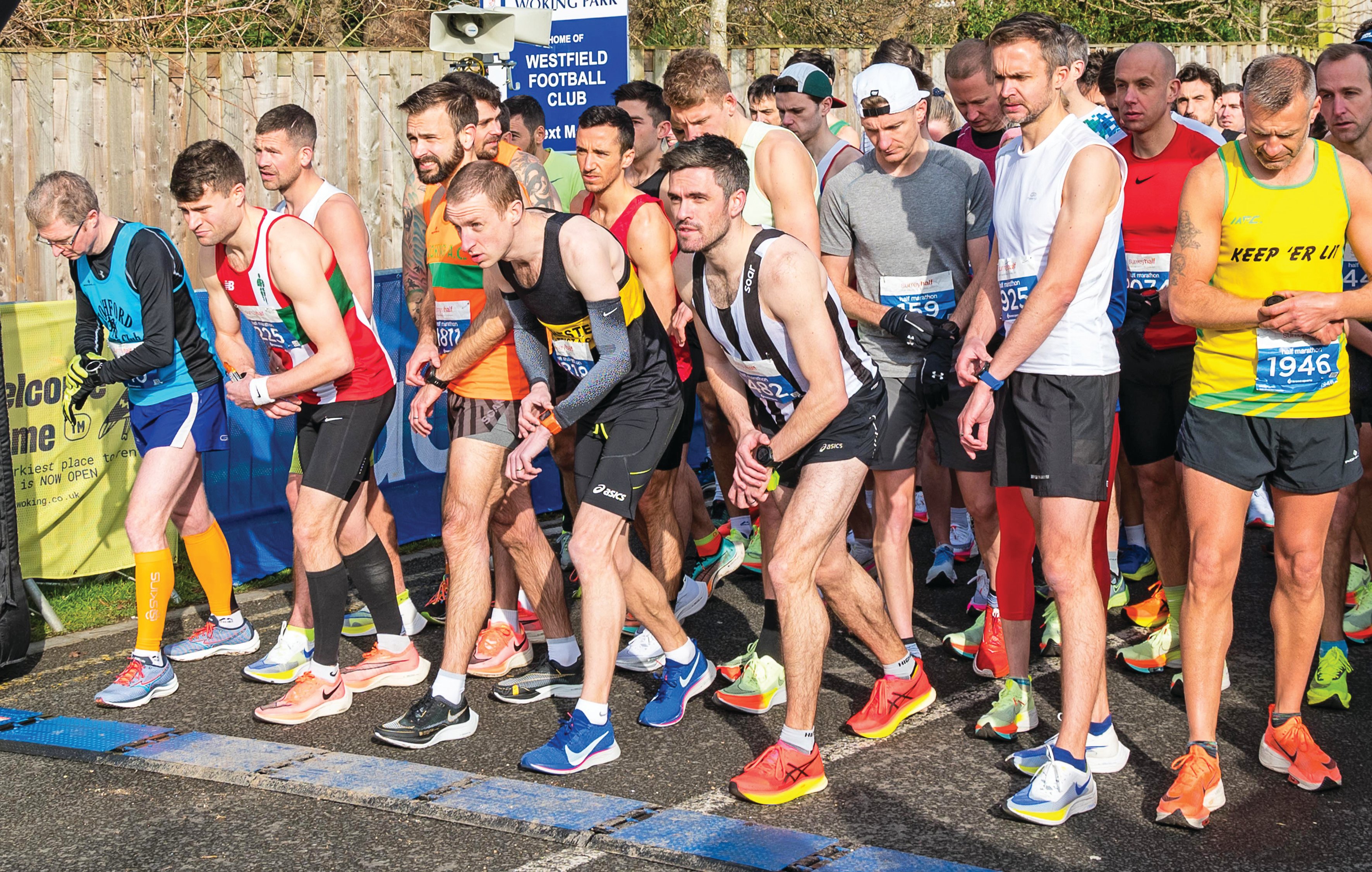Be prepared for road closures as Surrey Half Marathon returns to Woking ...