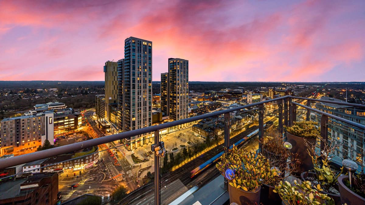 Woking penthouse for sale could have the "best views in Surrey ...