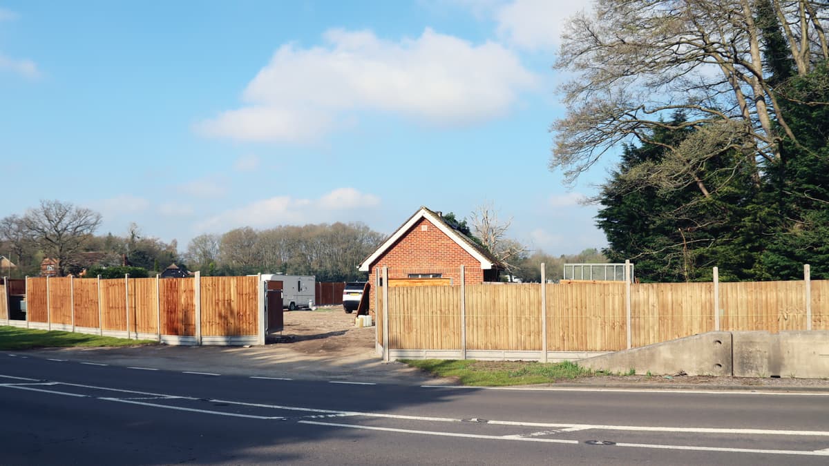 Surrey Heath council officers order work to stop at unauthorised ...