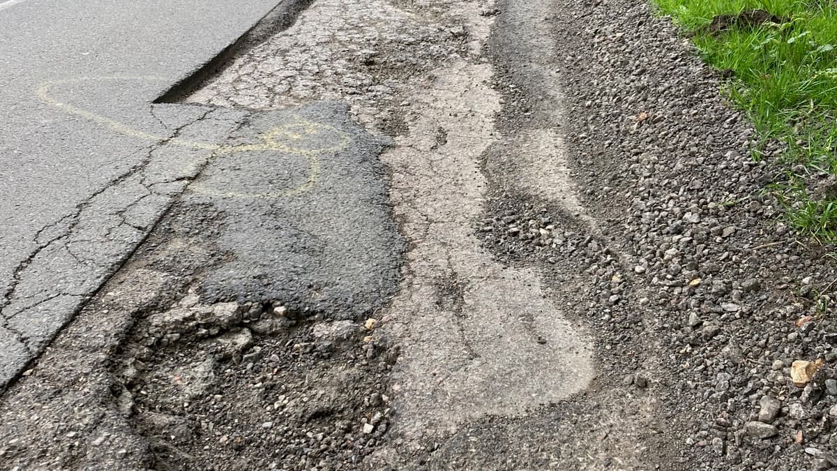 Hole lot of trouble: The menace of potholes on local routes ...