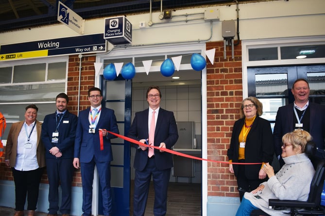 New facilities make Woking Station more accessible for all, including ...