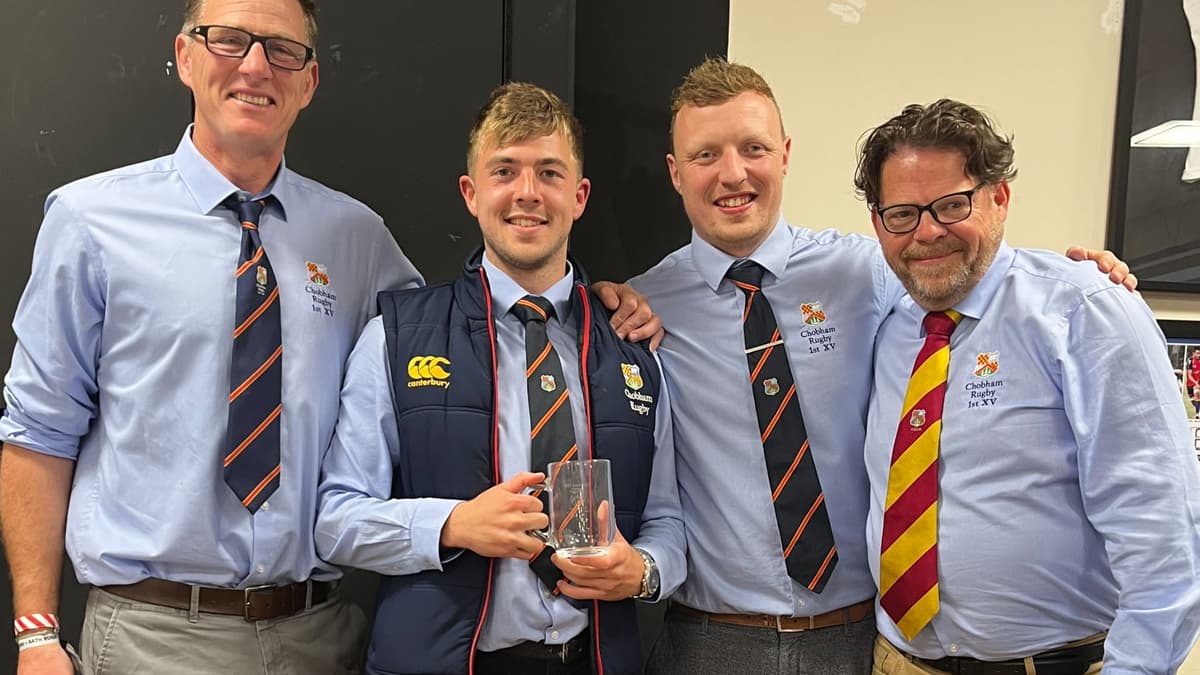 Chobham Rugby Club honour their 2022-23 standout performers with player ...