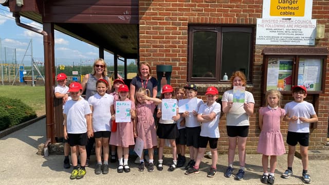 Binsted Recreation Ground gets new water refill station ...