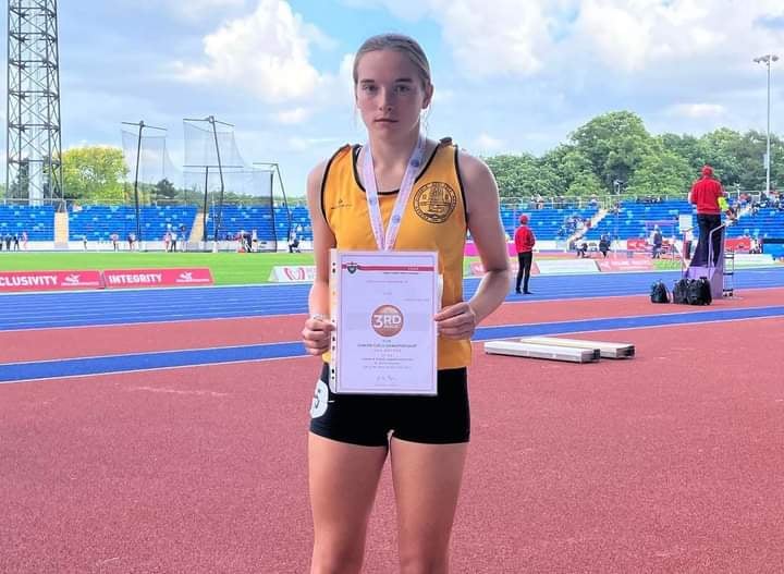 Woking AC member Lola Roake bags bronze medal at English Schools ...