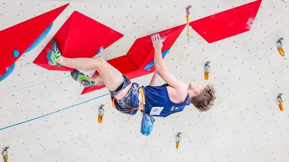 Horsell-based climber Rhys Conlon secures his first international ...