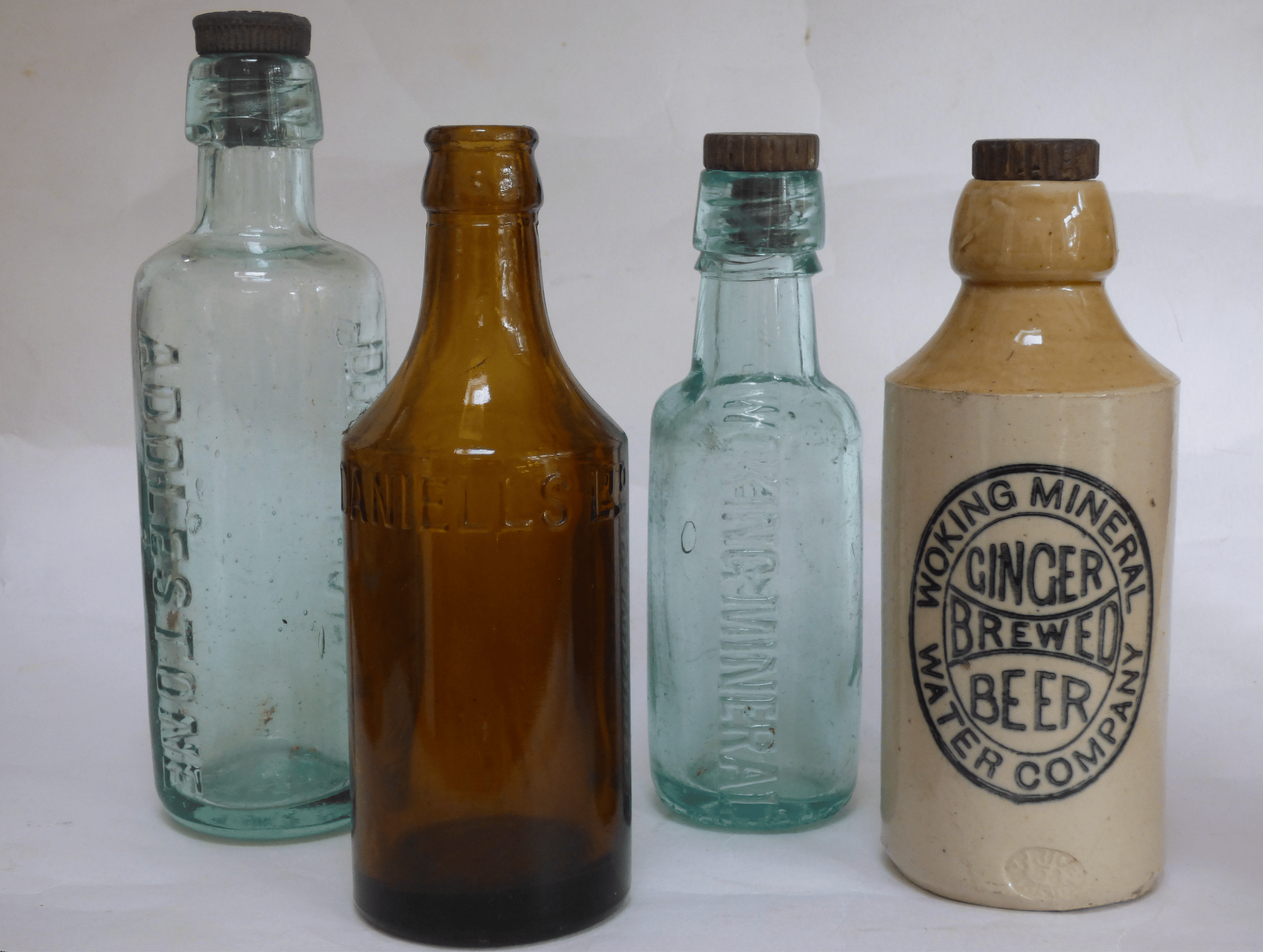 Ancient bottles uncovered during restoration of Basingstoke Canal in ...