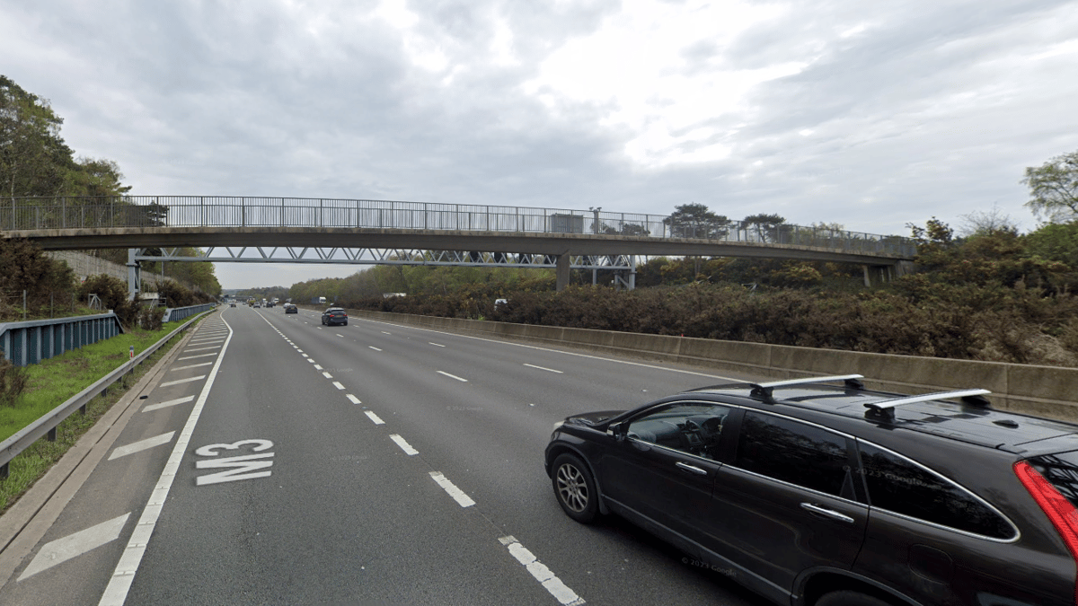 M3 closure expected to cause traffic gridlock in Bagshot and Lightwater ...