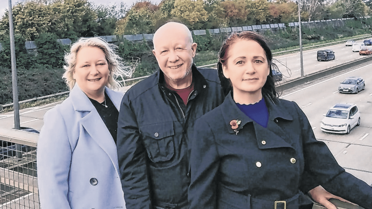 Project to end M25 noise misery for Byfleet, West Byfleet and Pyrford ...