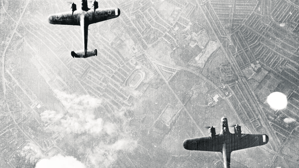 Project run by Surrey History Centre in Woking maps where German bombs ...