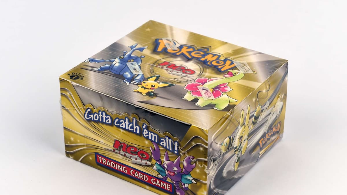 Pokémon Trading Card Game Neo Genesis booster box could net £22k when ...