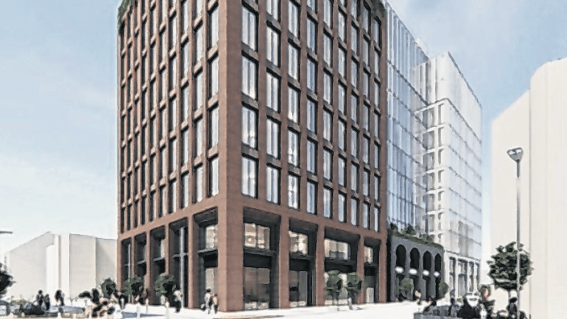 Approval for new 11-storey tower block, providing office space and ...
