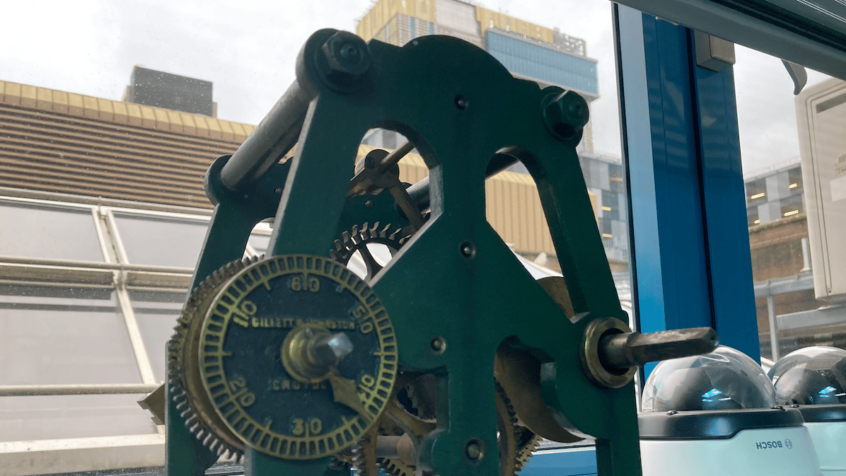 Time for a smile: Woking town clock's mechanism still exists ...