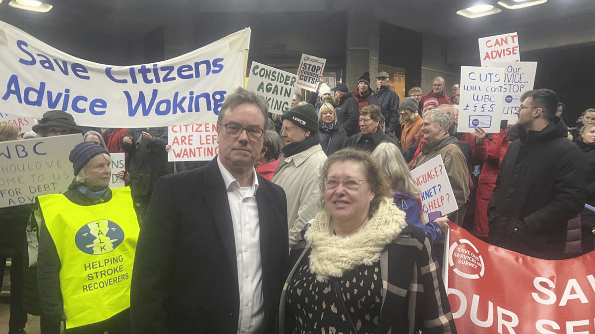 Jonathan Lord MP: Loss of funding for Citizens Advice Woking is ...